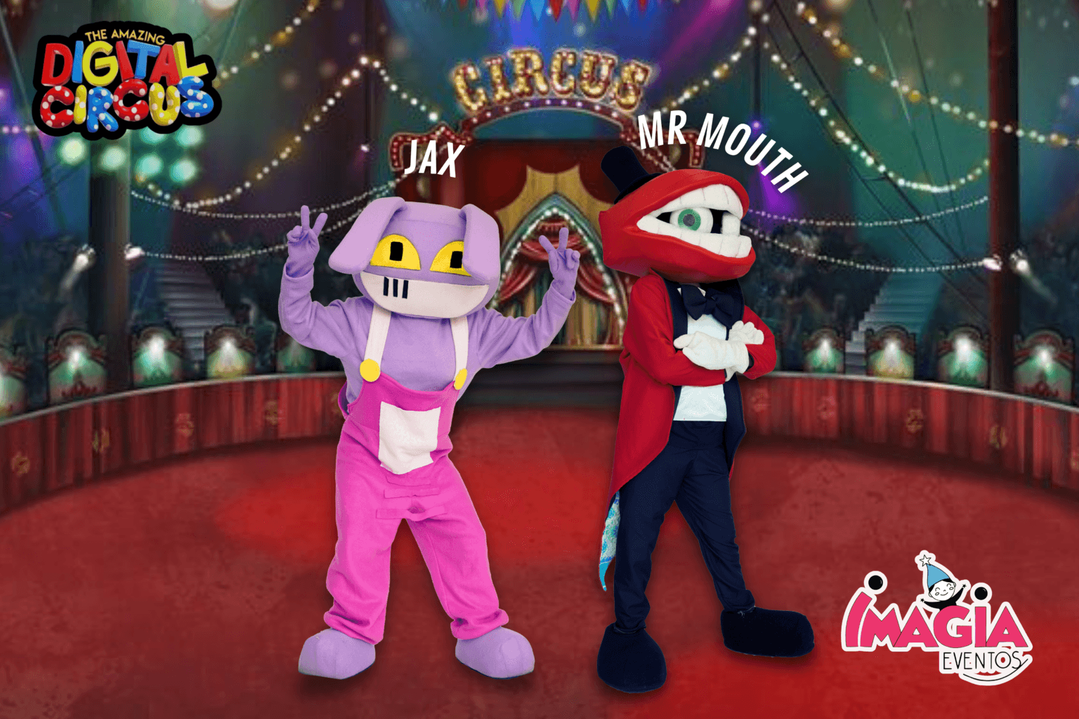 Show De Digital Circus - Fiestas Infantiles Imagia