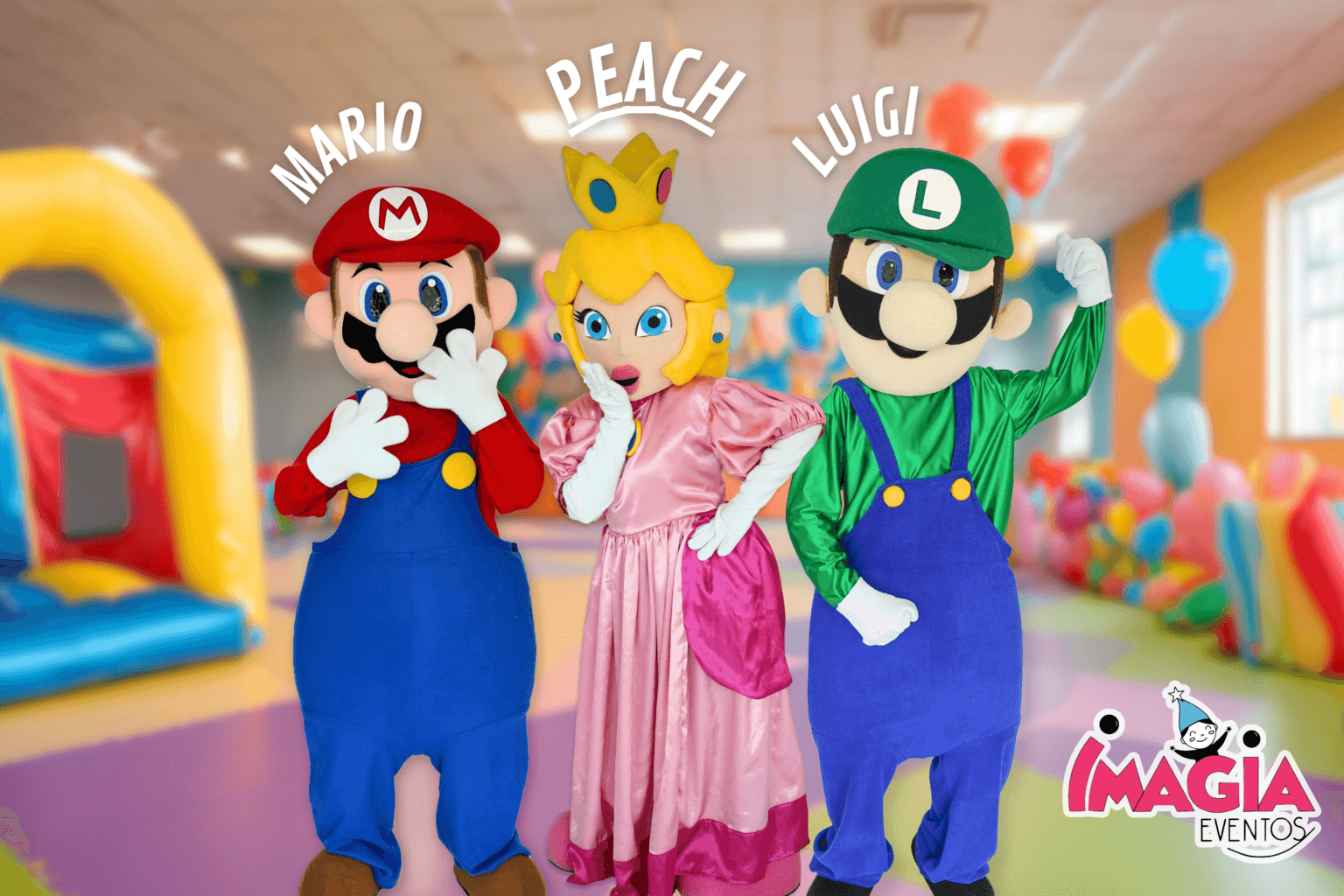 Show de Mario Bross – Fiestas Infantiles Imagia